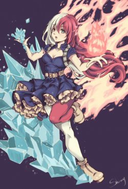 Genderbent Shoto Todoroki | Scribble Hub