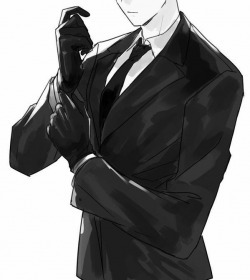 The rich guy and the intimidating but actually timid bodyguard ...