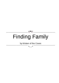 Finding Family | Scribble Hub