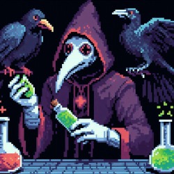 Creepy Pharmacist: All my patients are scary! | Scribble Hub