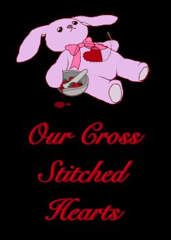 Our Cross Stitched Hearts | Scribble Hub